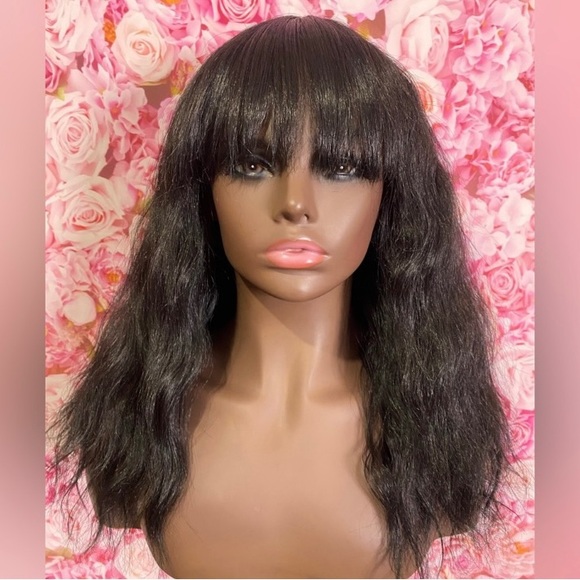 Modu | Hair | Modu Synthetic Wig Wavy With Fringe | Poshmark
